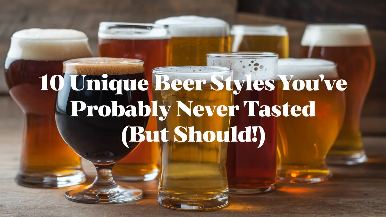 10 Unique Beer Styles You’ve Probably Never Tasted (But Should!)